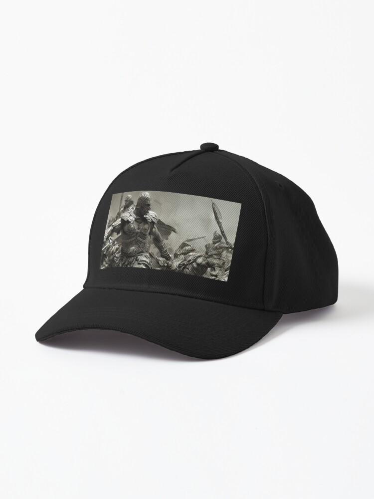 Tiny Hug Spartan Verus Serses Persian Army In The Battlefield Cap, Hats ...