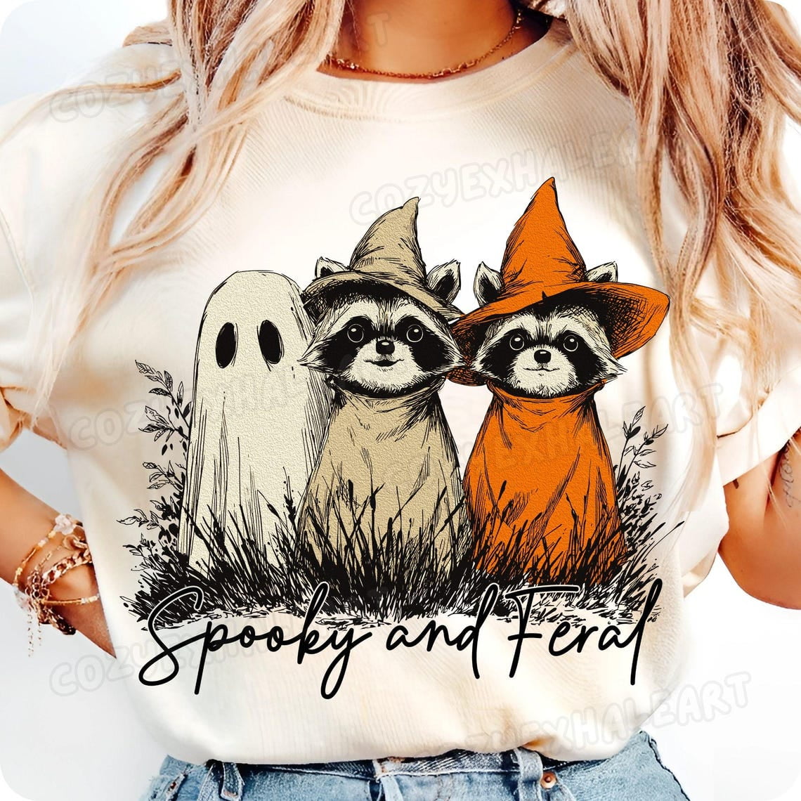 Tiny Hug Spooky Ghost : Retro Winter Holiday Clipart All Size S-5XL ...