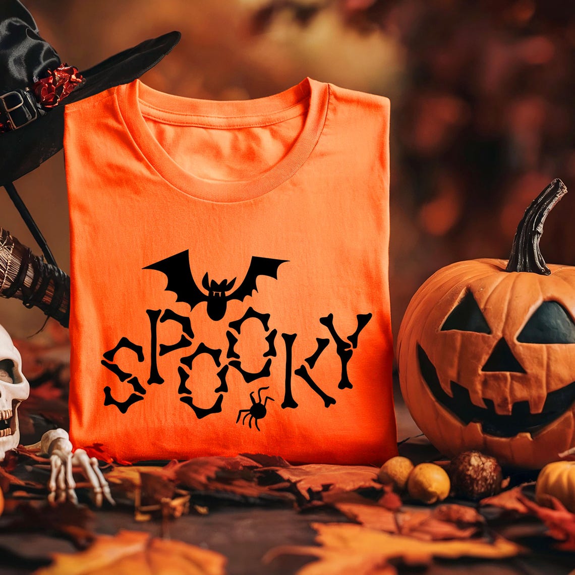 Tiny Hug Spooky Season Holiday Shirt Adult Clothing Scary Season Creepy ...