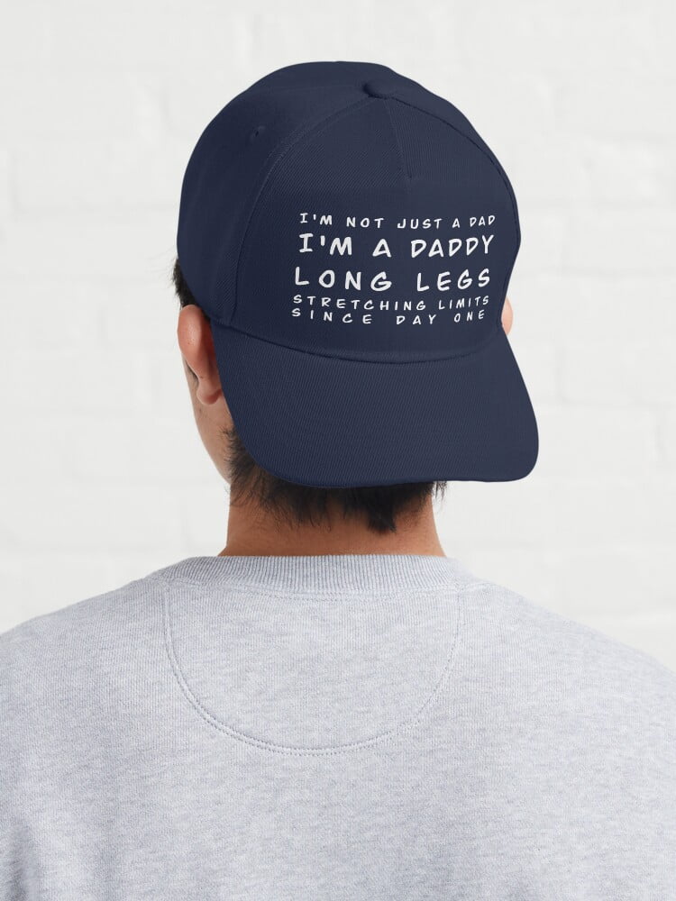 Tiny Hug Stretching Limits Dad - Daddy Long Legs Cap, Hats For Men ...