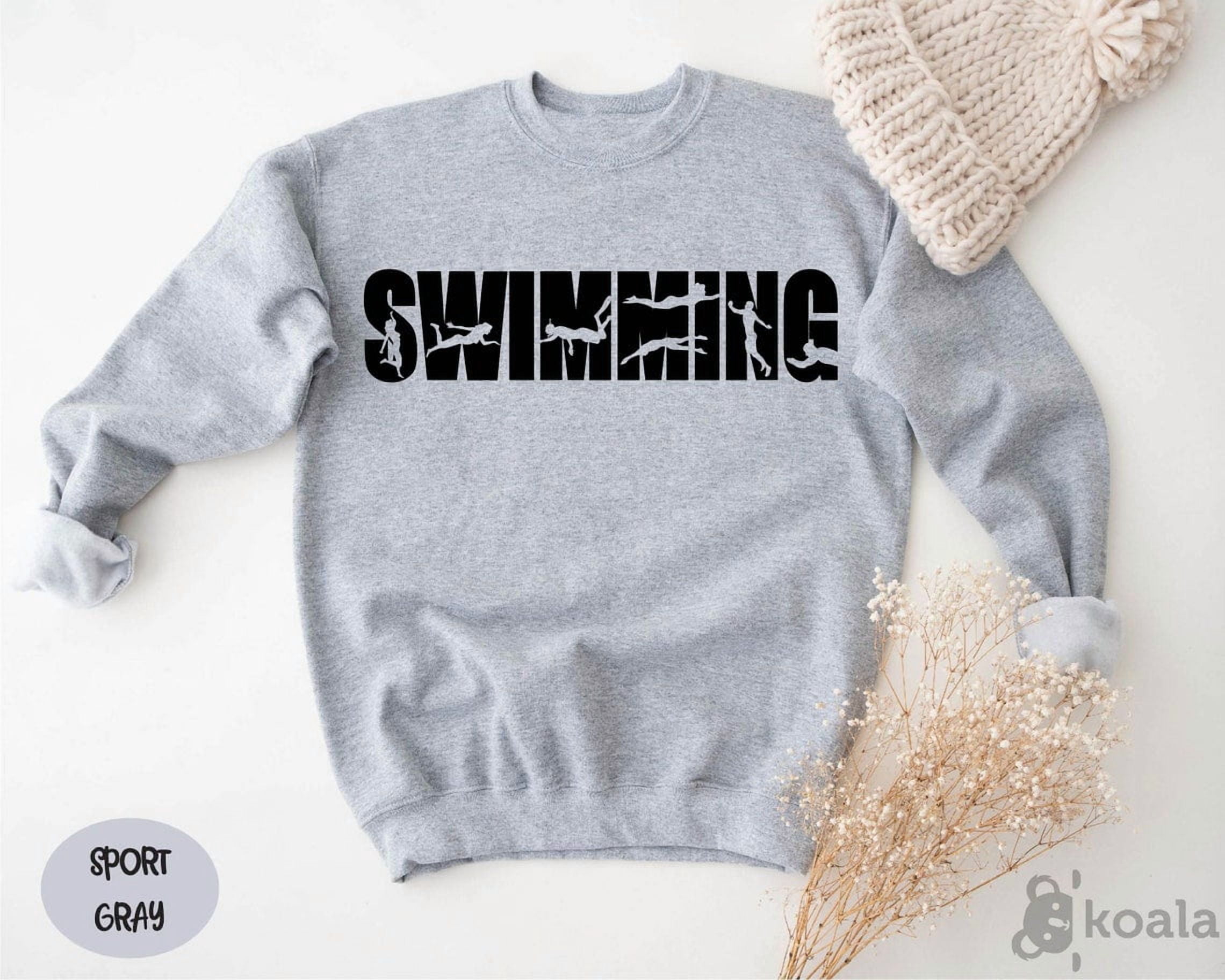 Tiny Hug Swimming Sweatshirt, Beach Sweatshirt, Summer Vacation ...