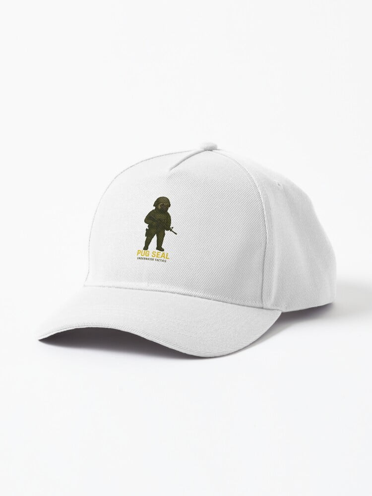 Tiny Hug Tactical Pug Seal – Special Forces Dog Art Cap, Hats For Men ...