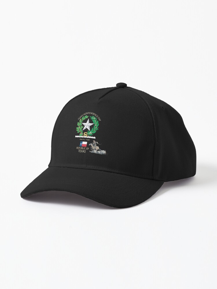 Tiny Hug Texas Independence Day - State Emblem And Cowboy X 300 Cap ...