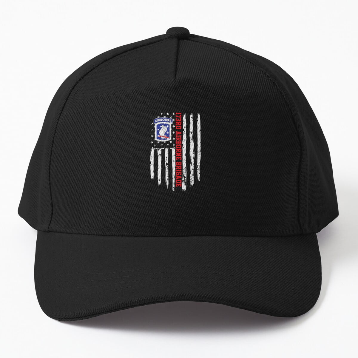 Tiny Hug The 173Rd Airborne Brigade American Flag Cap, Hats For Men ...