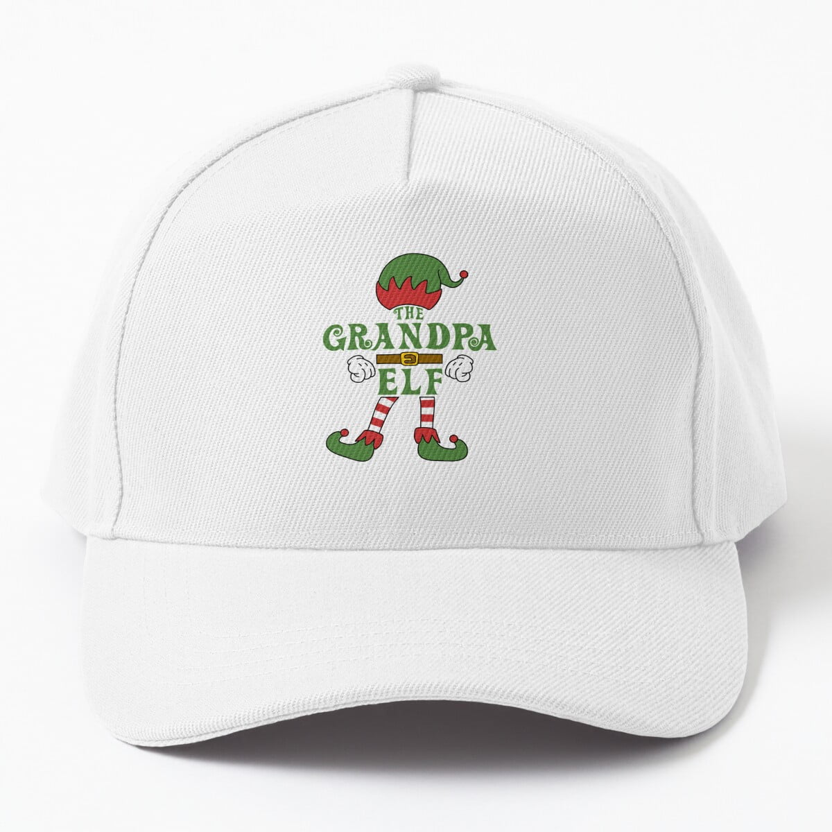 Tiny Hug The Grandpa Elf Holiday Family Matching Outfits Group Attire ...