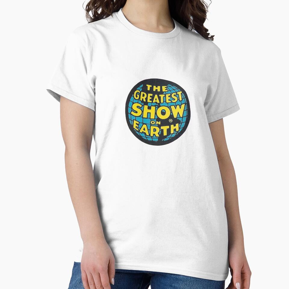 Tiny Hug The Greatest Show On Earth (Circus) Vintage Logo Classic T ...