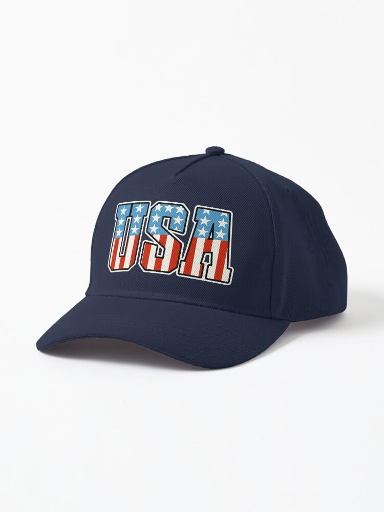 Tiny Hug Usa Patriotic American Flag Emblem Cap, Hats For Men, Gift For ...