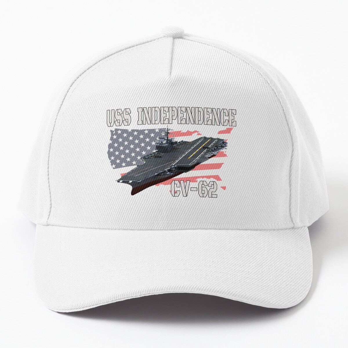 Tiny Hug Uss Independence Cv-62 Aircraft Carrier Veterans Day Cap, Hats ...