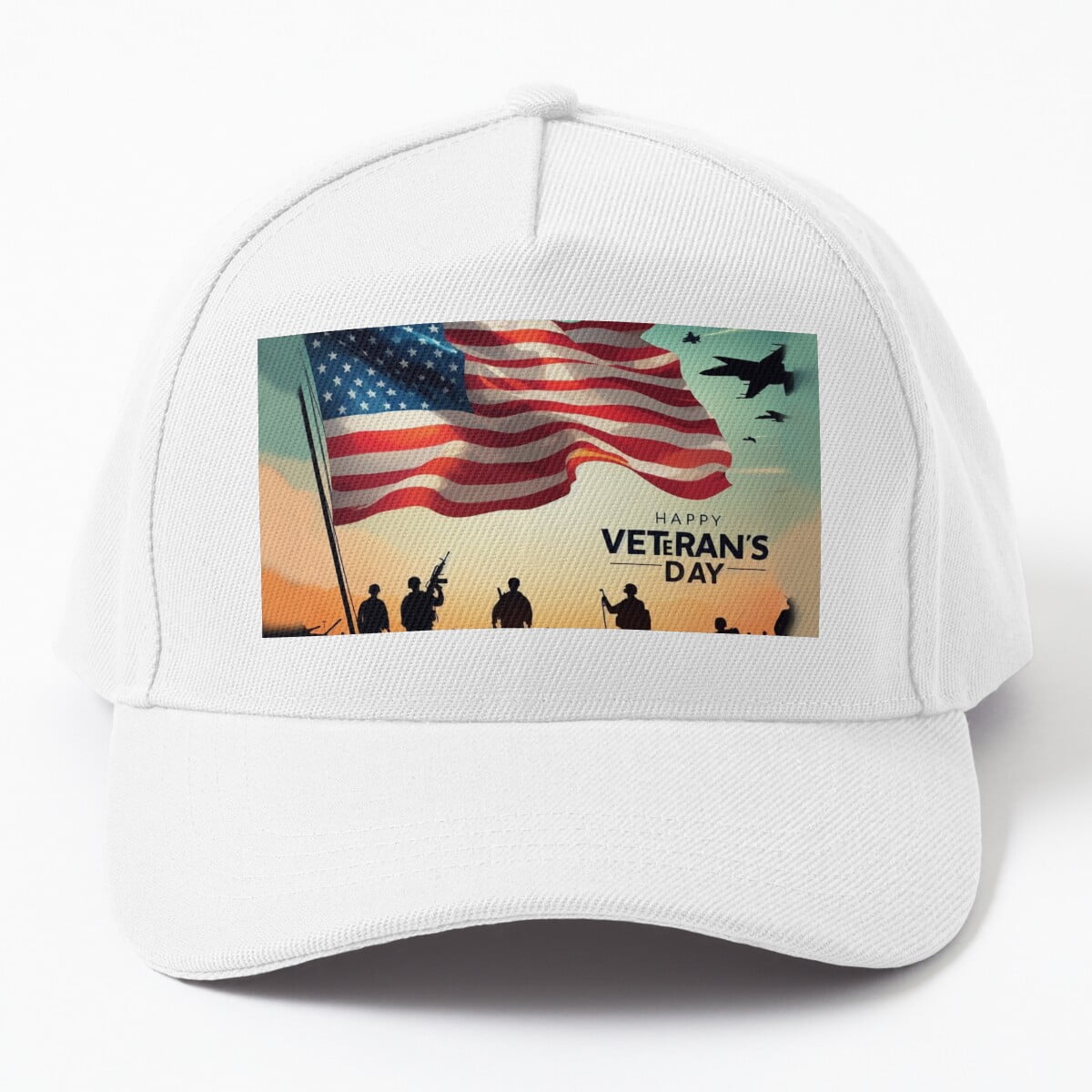 Tiny Hug Veterans Day In The United States Cap, Hats For Men, Gift For ...