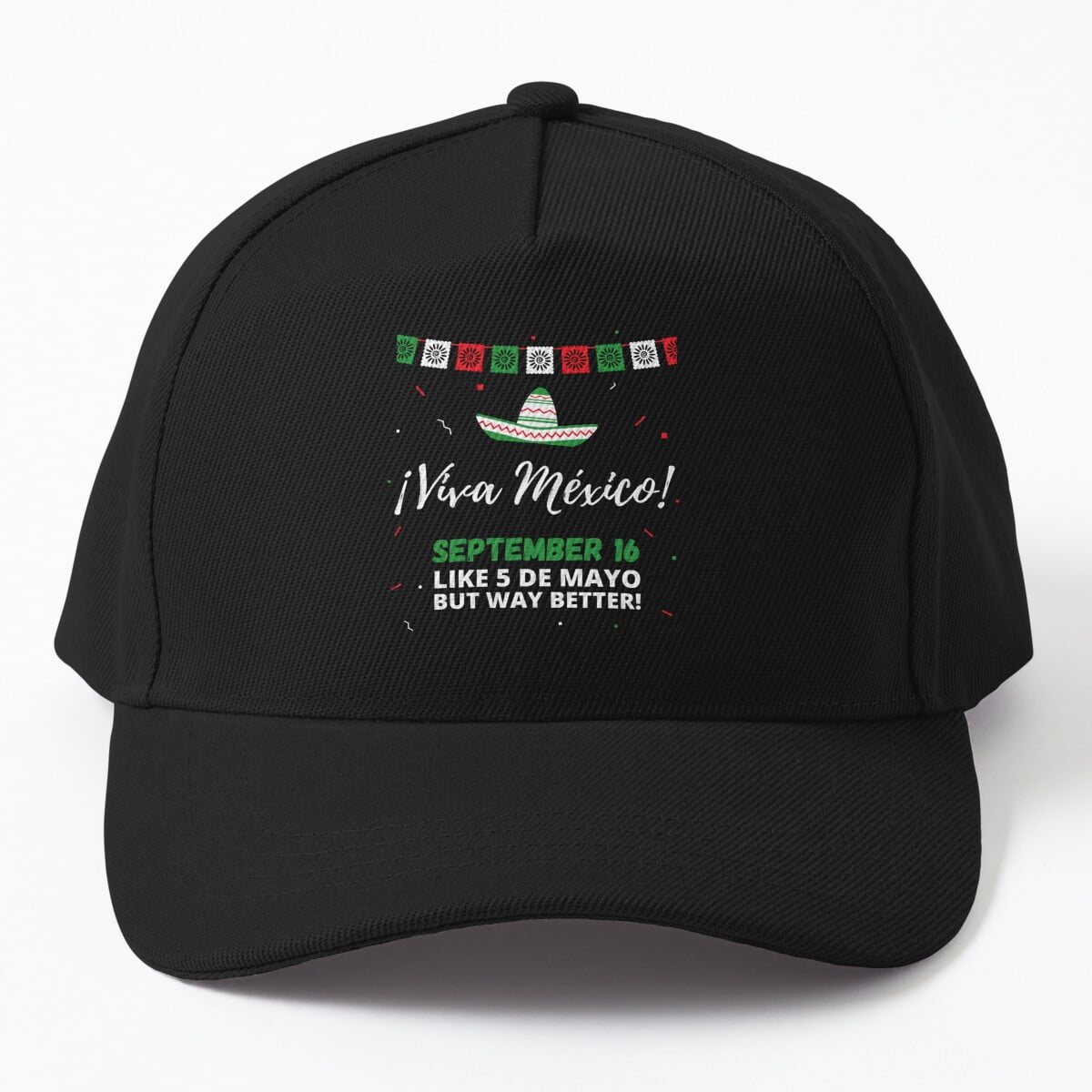 Tiny Hug Viva Mexico Independence Day September 16 (Like 5 De Mayo) Cap ...