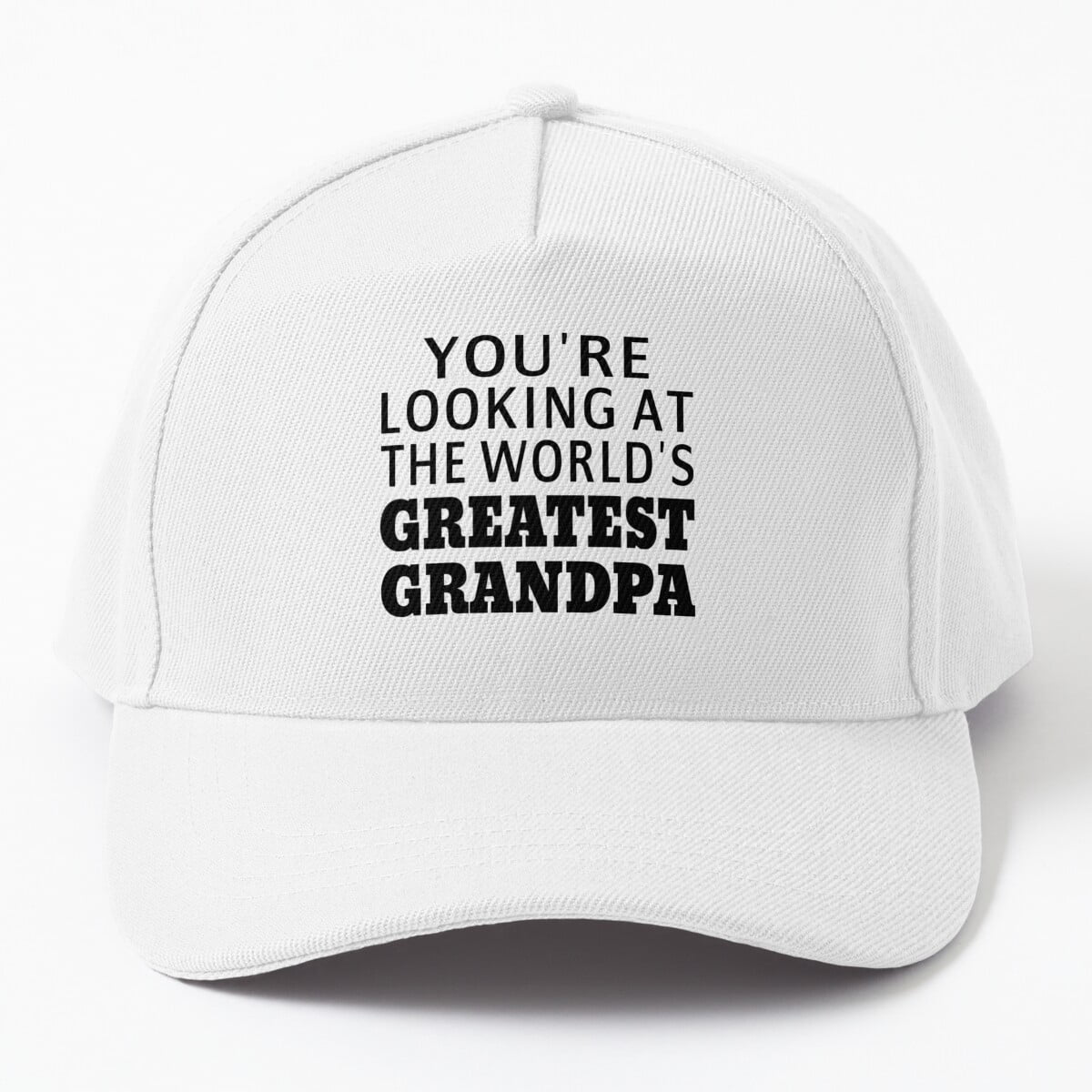 Tiny Hug You'Re Looking At The World'S Greatest Grandpa Cap Hats For ...