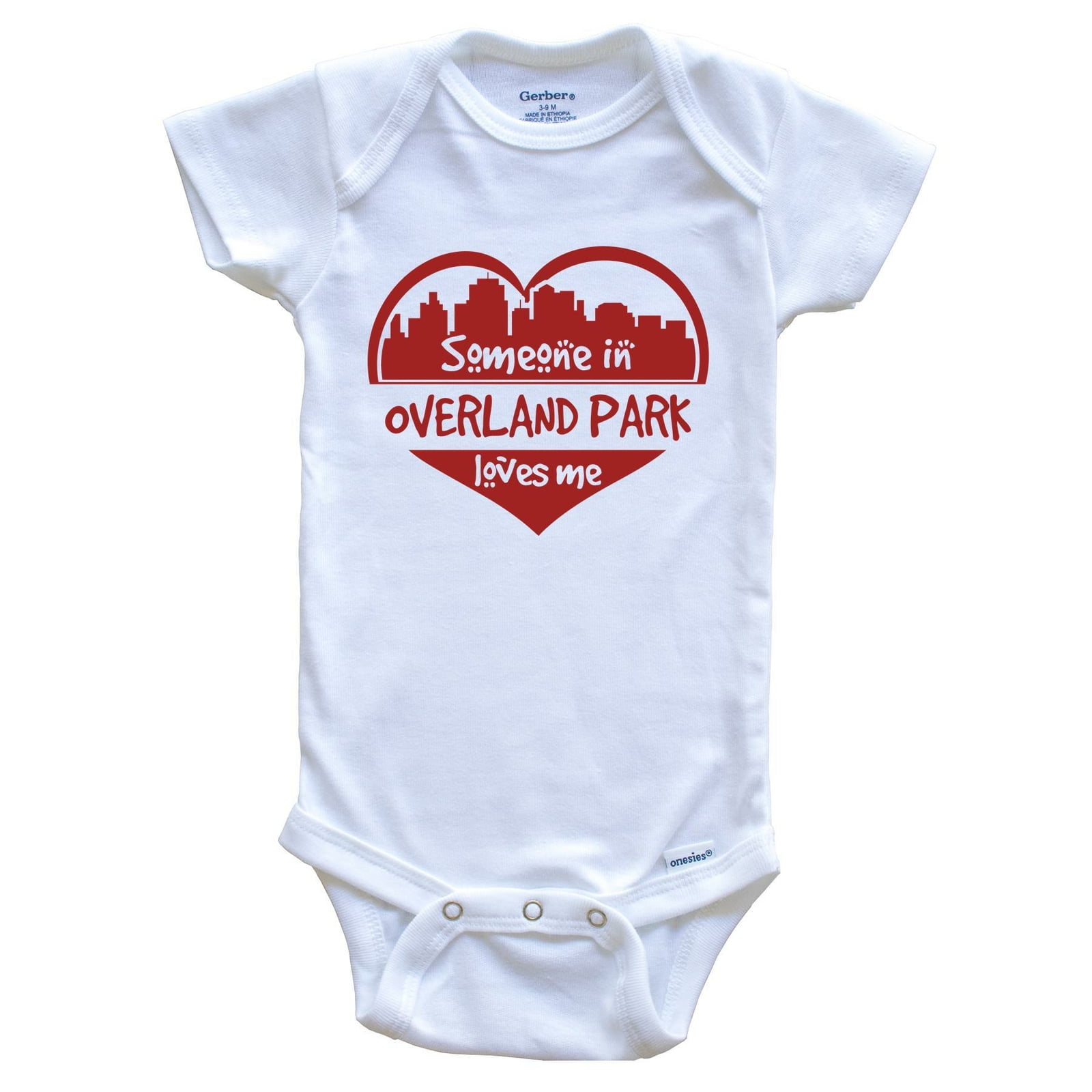 Tiny HugSomeone In Overland Park Loves Me Overland Park Kansas Skyline ...