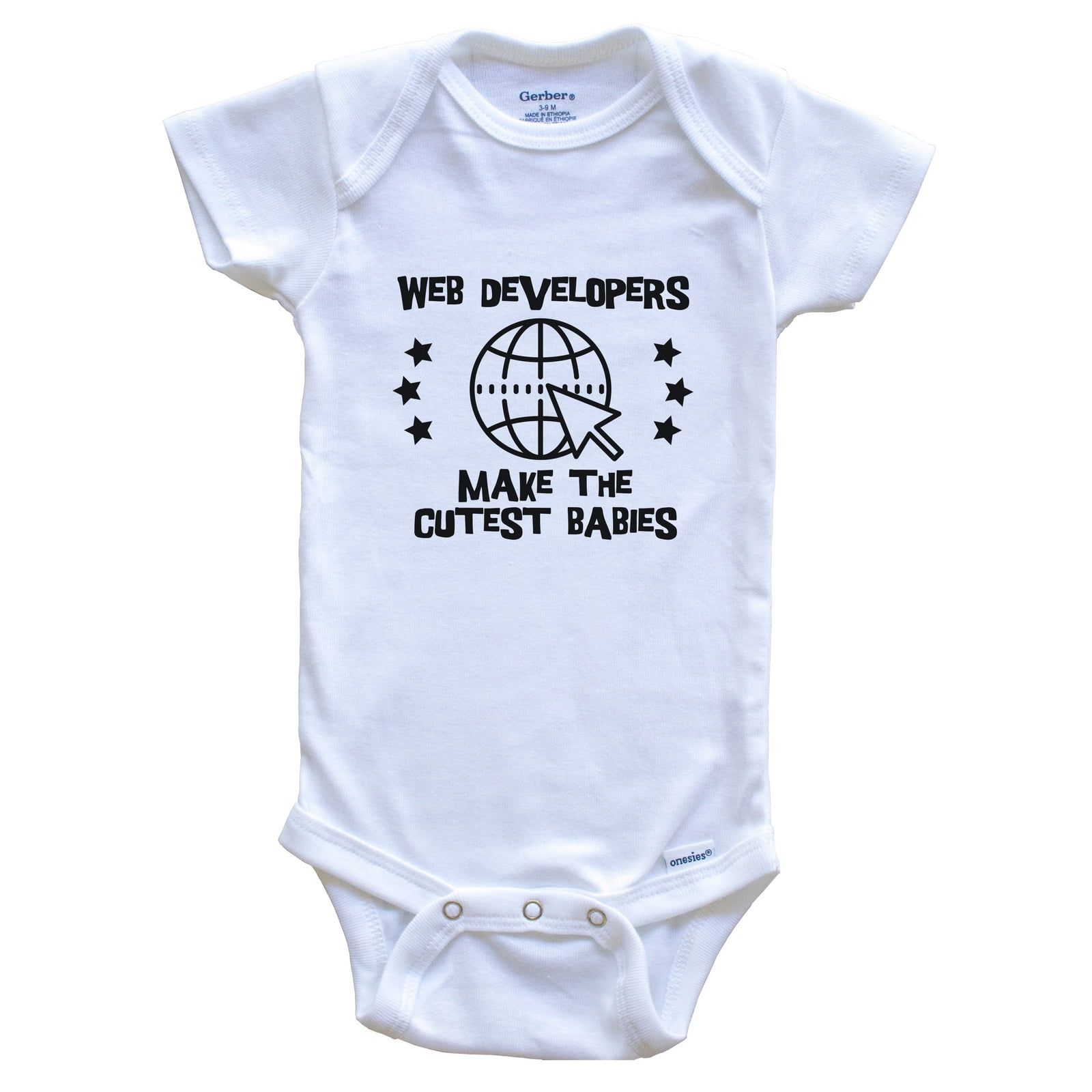 Tiny HugWeb Developers Make The Cutest Babies Funny Web Developer Baby ...