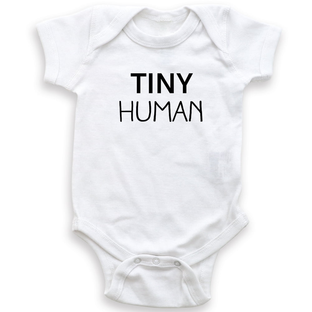 Tiny Human - Baby Bodysuit - Unisex Clothing - Baby Boy - Baby Girl ...