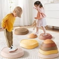 Tiny Land Stepping Stones for Kids, 5-Piece Non-Slip Balance Stones ...