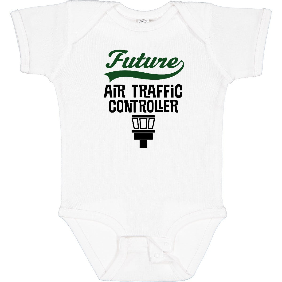 Tiny Nest Air Traffic Controller Childs Infant Creeper One-Piece Hws ...