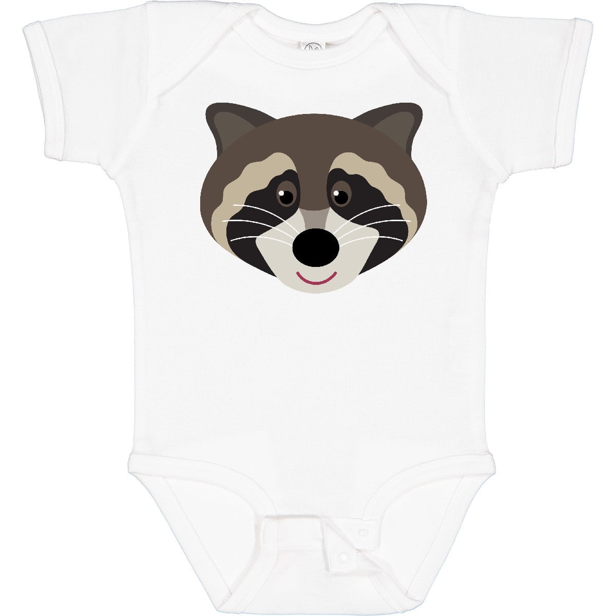Tiny Nest Animal Face Baby Bodysuit Animals Forest Cute Mascot Funny Hws, New Born, Baby Shower ...