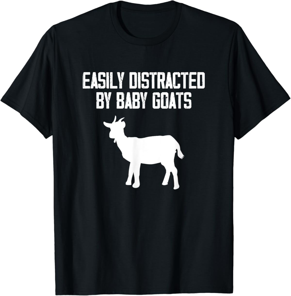 Tiny Nest Baby Goat Lover Farm Animal Goat Farming Goat Herder T-Shirt ...
