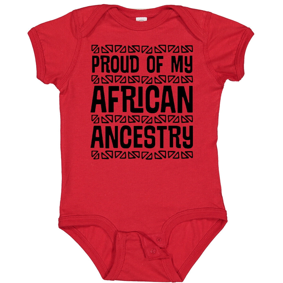 Tiny Nest Black History Proud African Ancestry Baby Bodysuit American ...