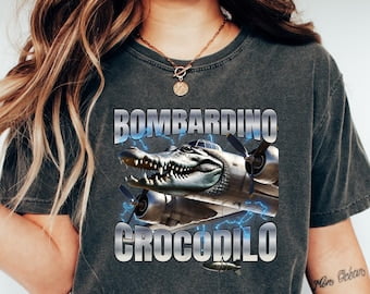 Tiny Nest Bombardino Crocodilo Brain Rot Shirt, Bombardino Crocodilo T ...