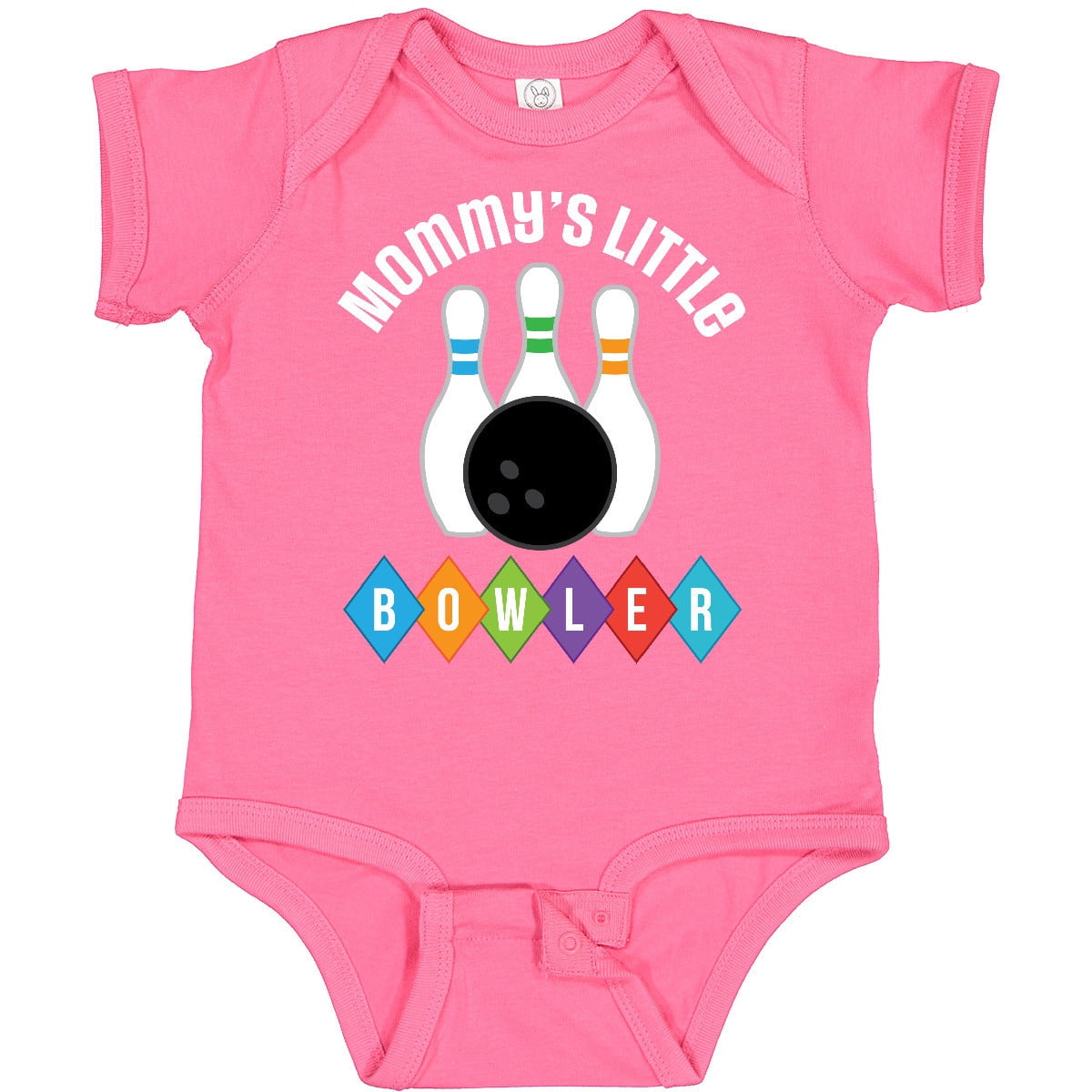 Tiny Nest Bowling Mommys Little Bowler Outfit Baby Bodysuit Bowl Future ...