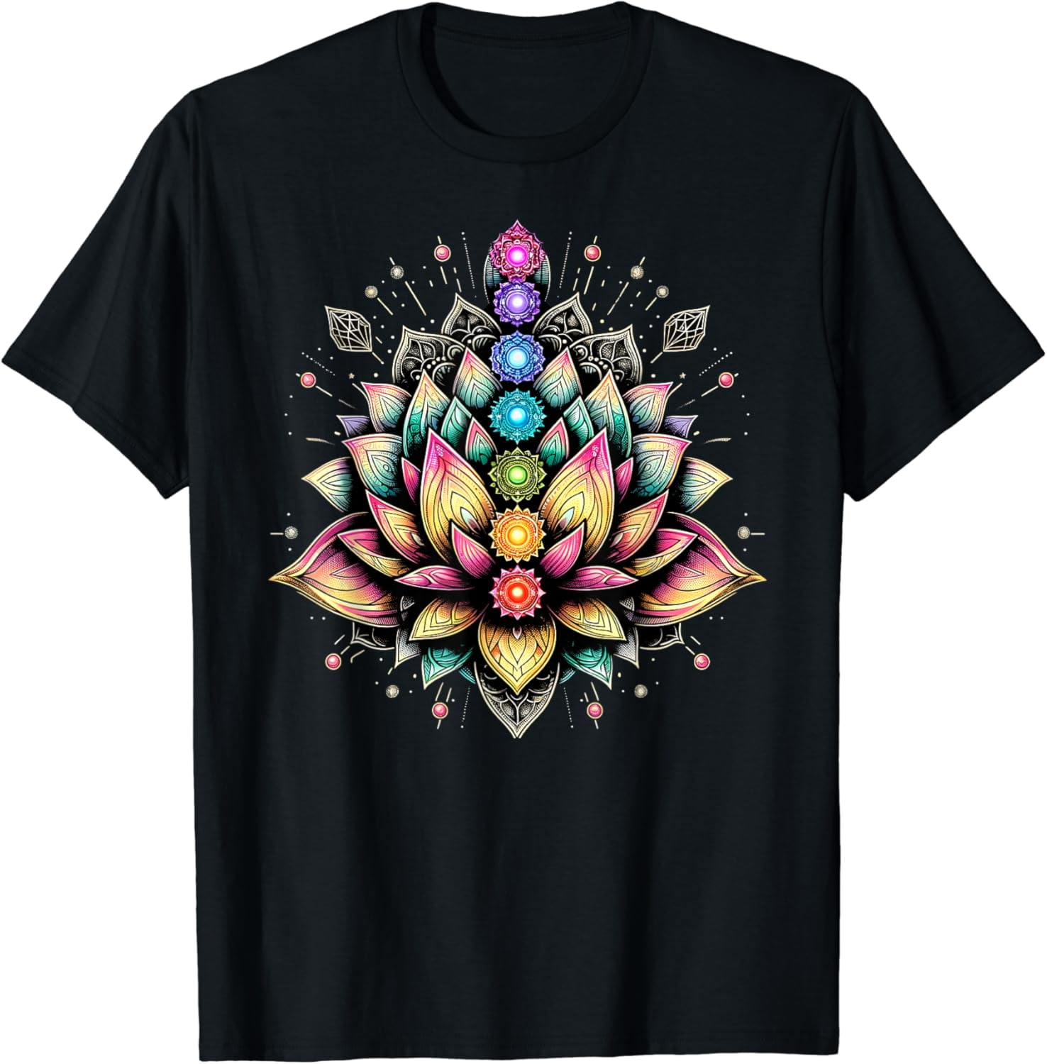 Tiny Nest Chakra Lotus Flower Spiritual Apparel - Walmart.com
