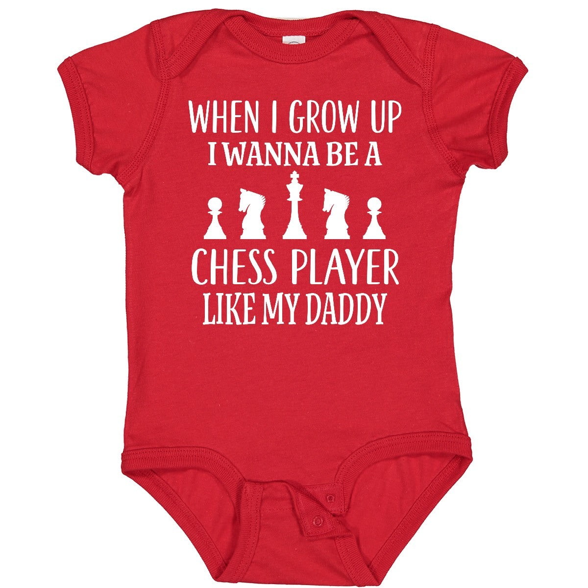 Tiny Nest Chess Player Childs Game Baby Bodysuit Future Board Games ...
