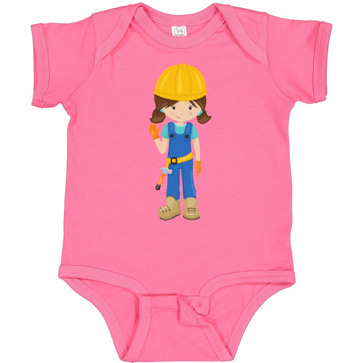 Tiny Nest Construction Girl, Brown Hair, Cute Girl, Hammer Baby ...