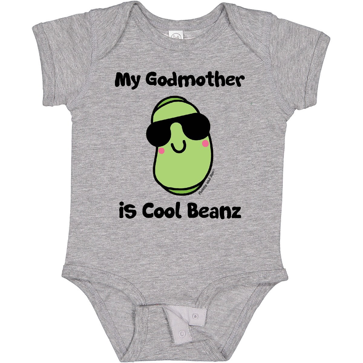 Tiny Nest Cool Beans Godmother Baby Bodysuit Funny Flossyandjim One ...