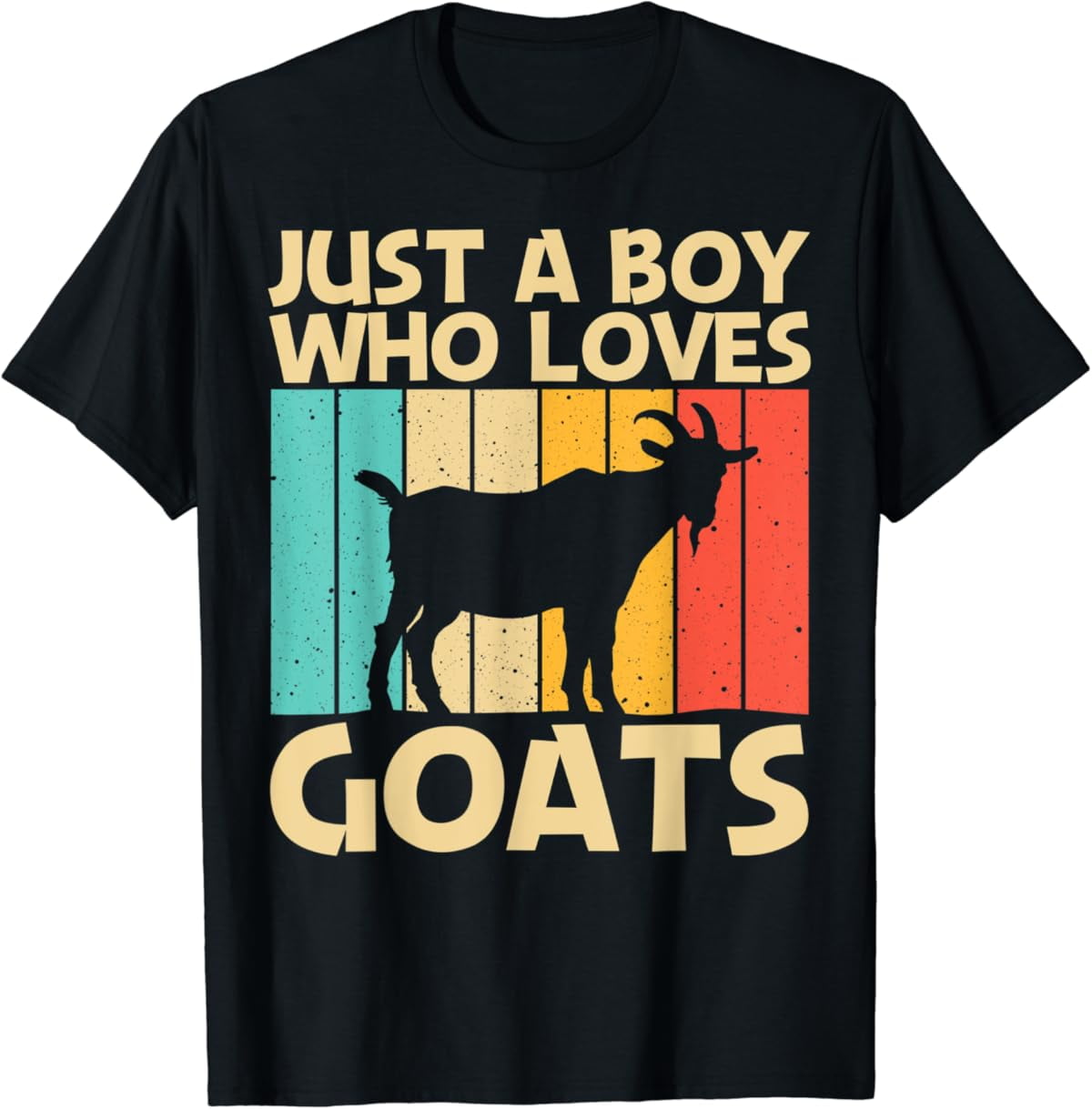 Tiny Nest Cool Goat Design For Boys Kids Goat Farmer Farming Lovers T ...