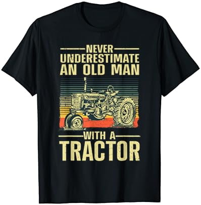 Tiny Nest Cool Tractor Design For Grandpa Men Tractor Driver Farming T ...