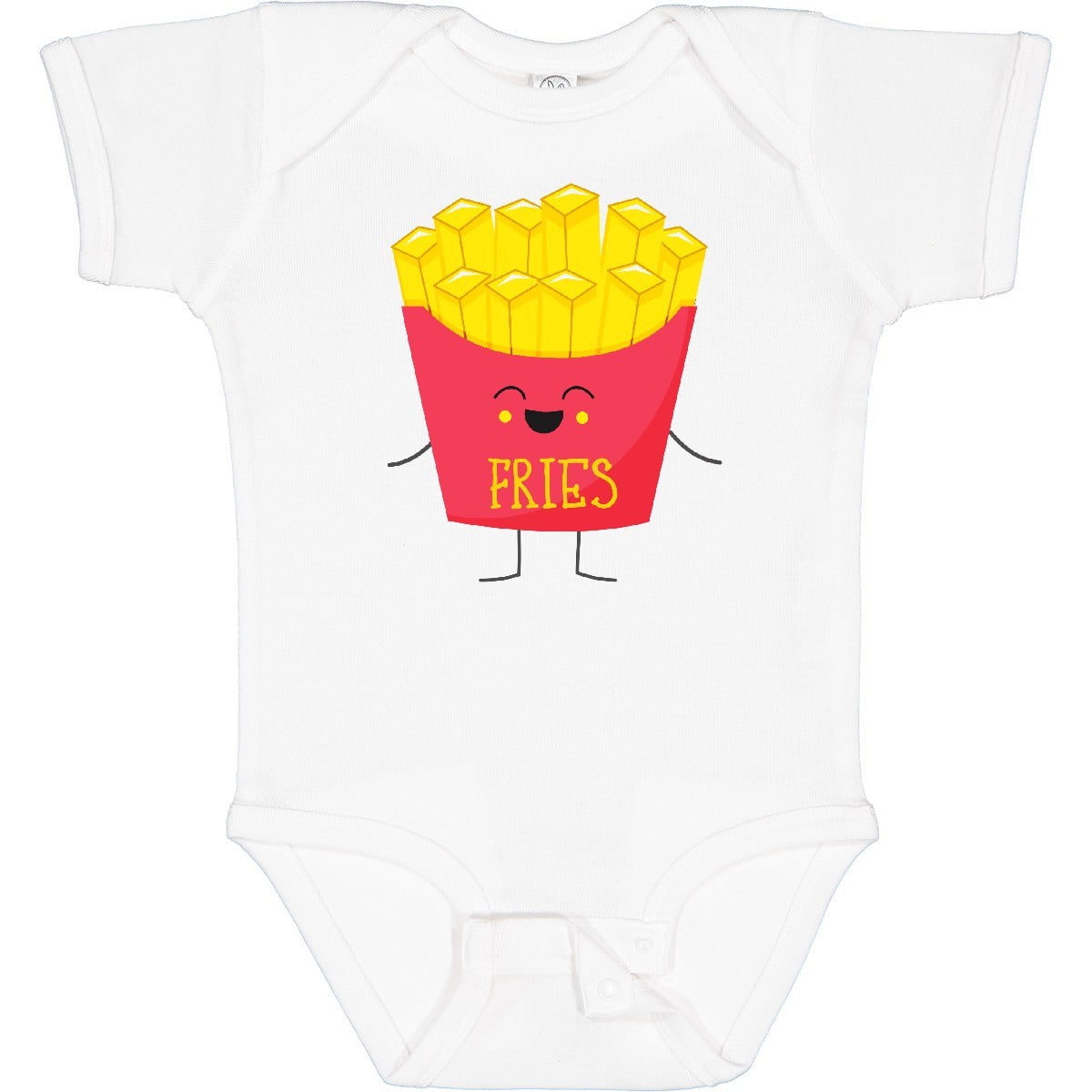 Tiny Nest Cute Kawaii French Fries Baby Bodysuit Burger Halloween ...