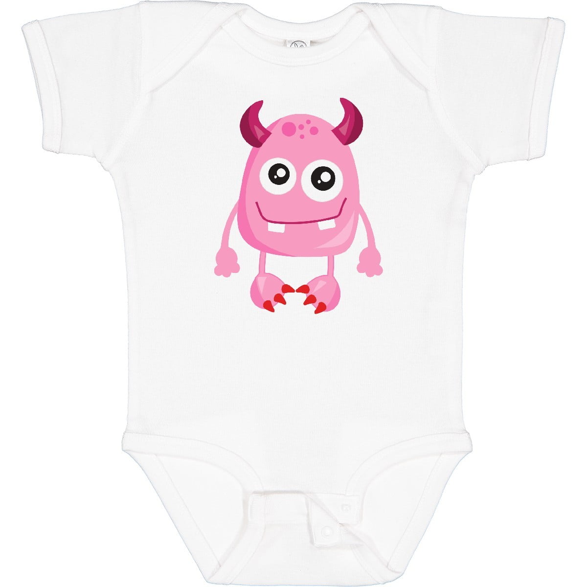 Tiny Nest Cute Monster, Pink Monster, Funny Monster, Horns Baby ...