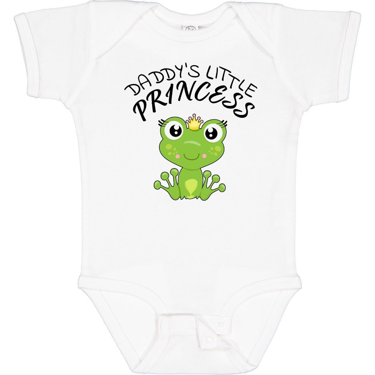 Tiny Nest Daddy'S Little Princess- Cute Frog Baby Bodysuit Frogs Dad ...