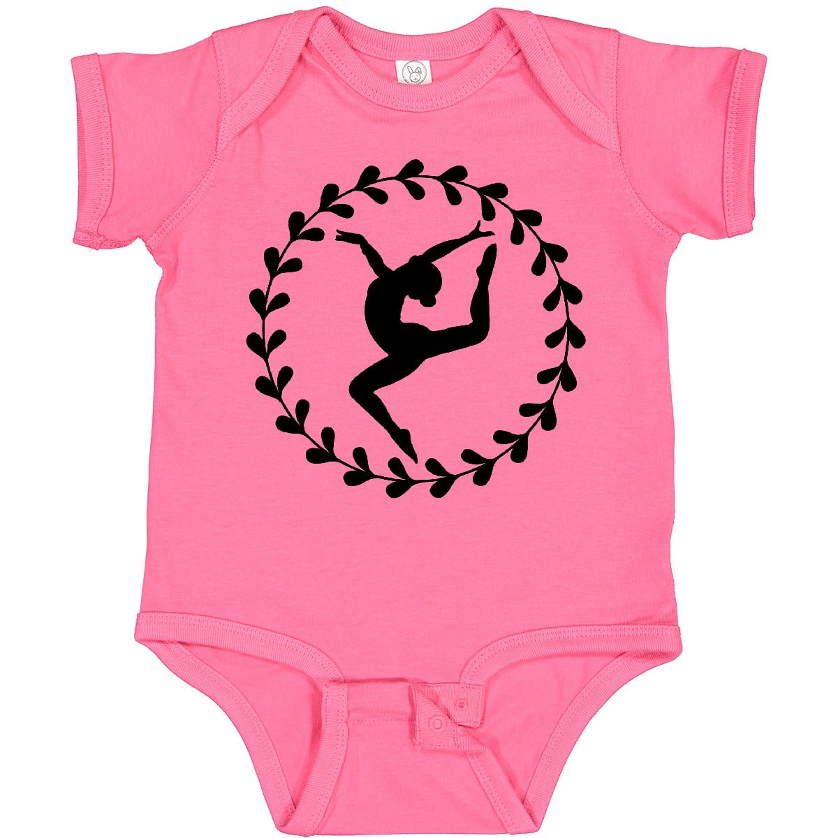 Tiny Nest Dance Silhouette Ballerina Baby Bodysuit Dancing Girls Girl One-Piece, New Born, Baby ...