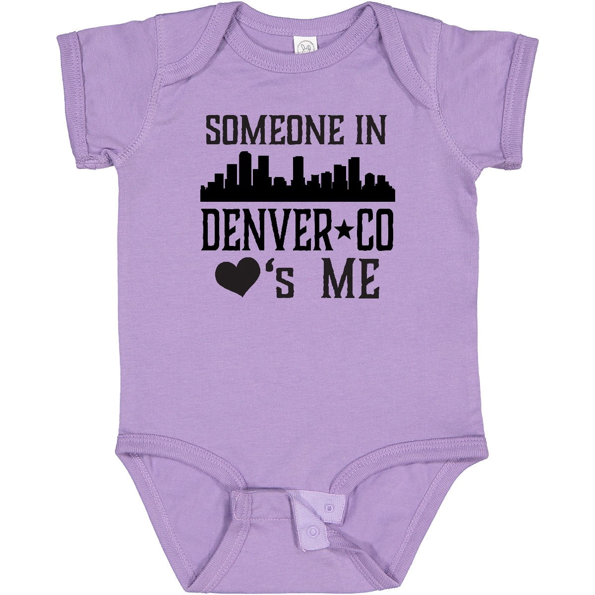 Tiny Nest Denver Colorado Someone Loves Me Skyline Baby Bodysuit Co ...