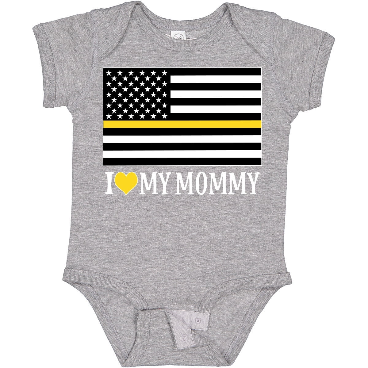 Tiny Nest Dispatcher Mom Flag Baby Bodysuit Thin Childs Boys Girls One ...