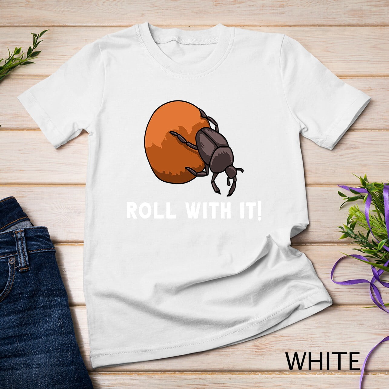 Tiny Nest Dung Beetle Design For Bug And Insect Lovers Unisex T-shirt ...