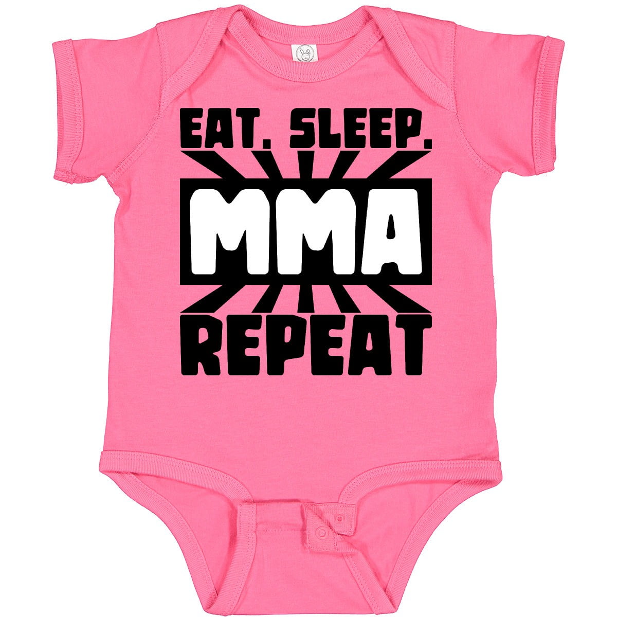 Tiny Nest Eat, Sleep, Mma, Repeat Baby Bodysuit Sports Mixed Martial ...