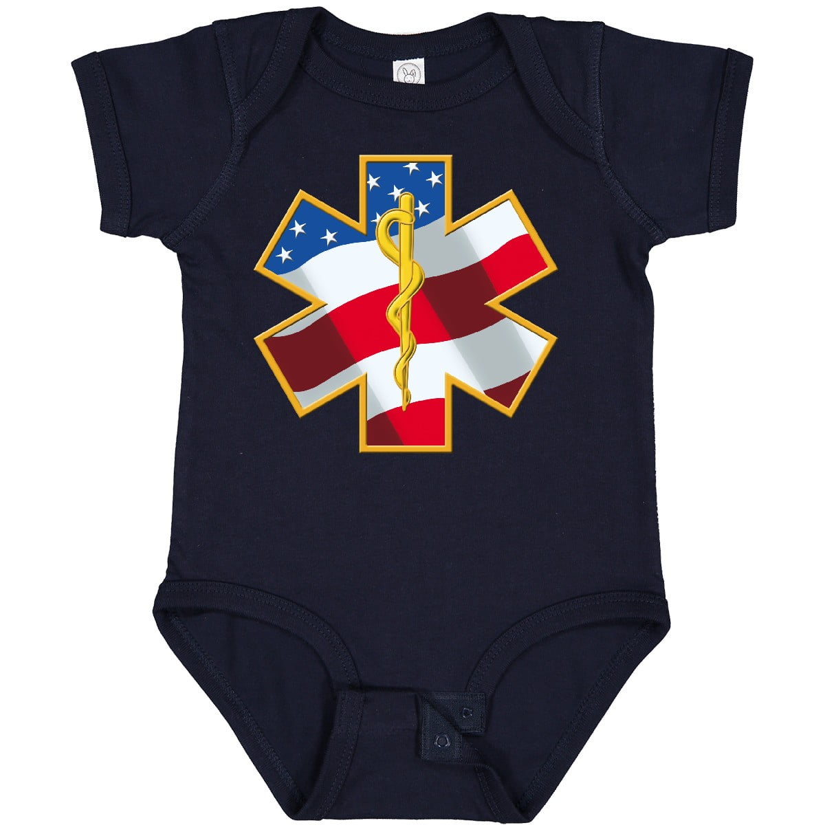 Tiny Nest Ems Baby Bodysuit 4Th Of July America Fireworks Freedom ...