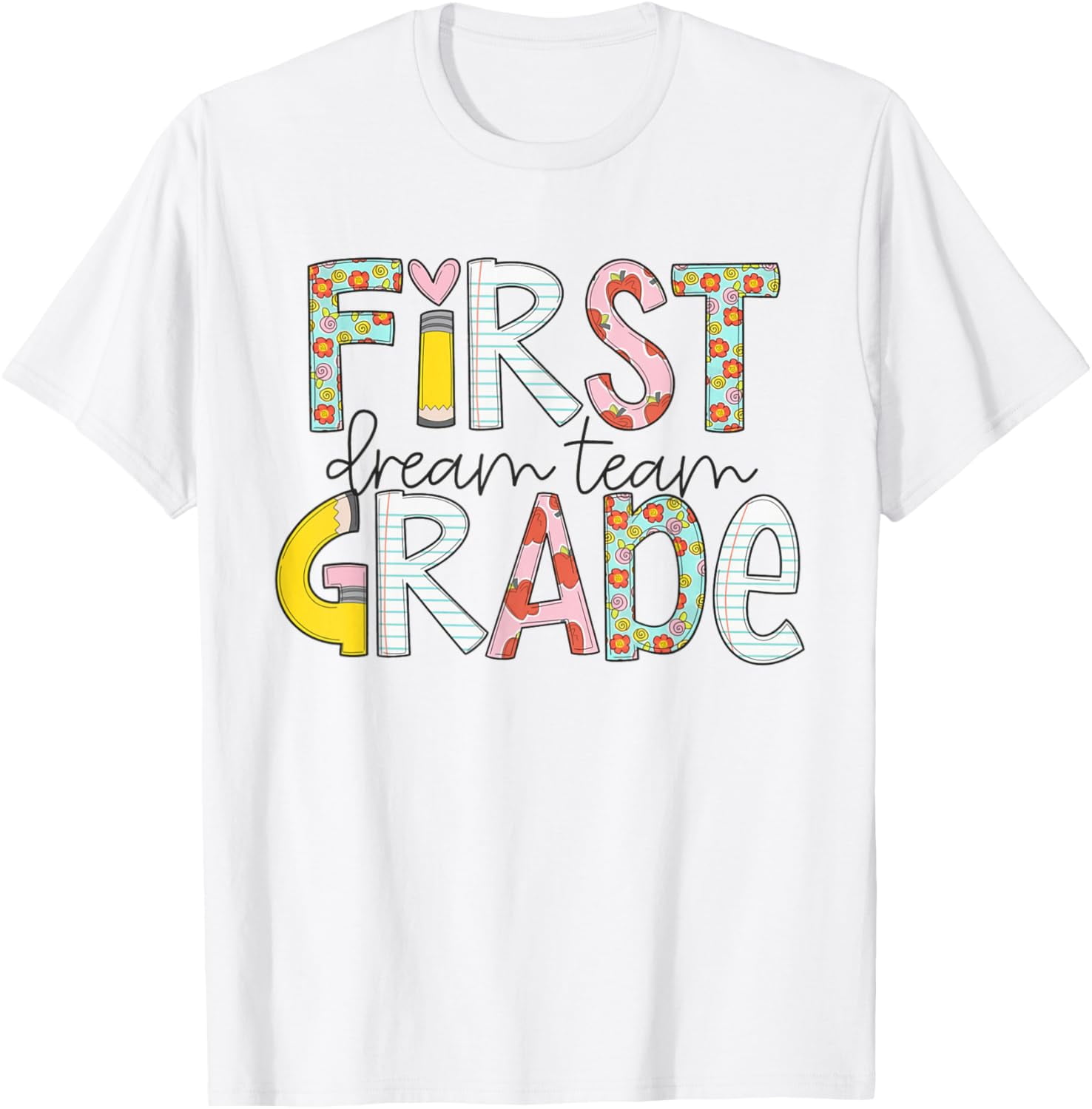 Tiny Nest First Grade Dream Team Back to School 1st Grade Teacher T ...