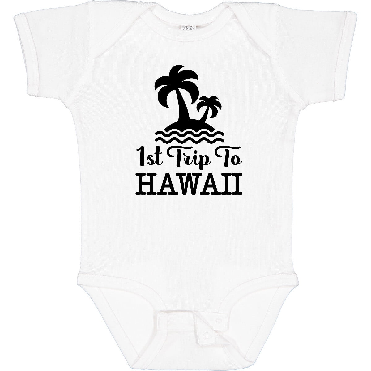 Tiny Nest First Trip To Hawaii Vacation Baby Bodysuit Souvenir Cruise ...