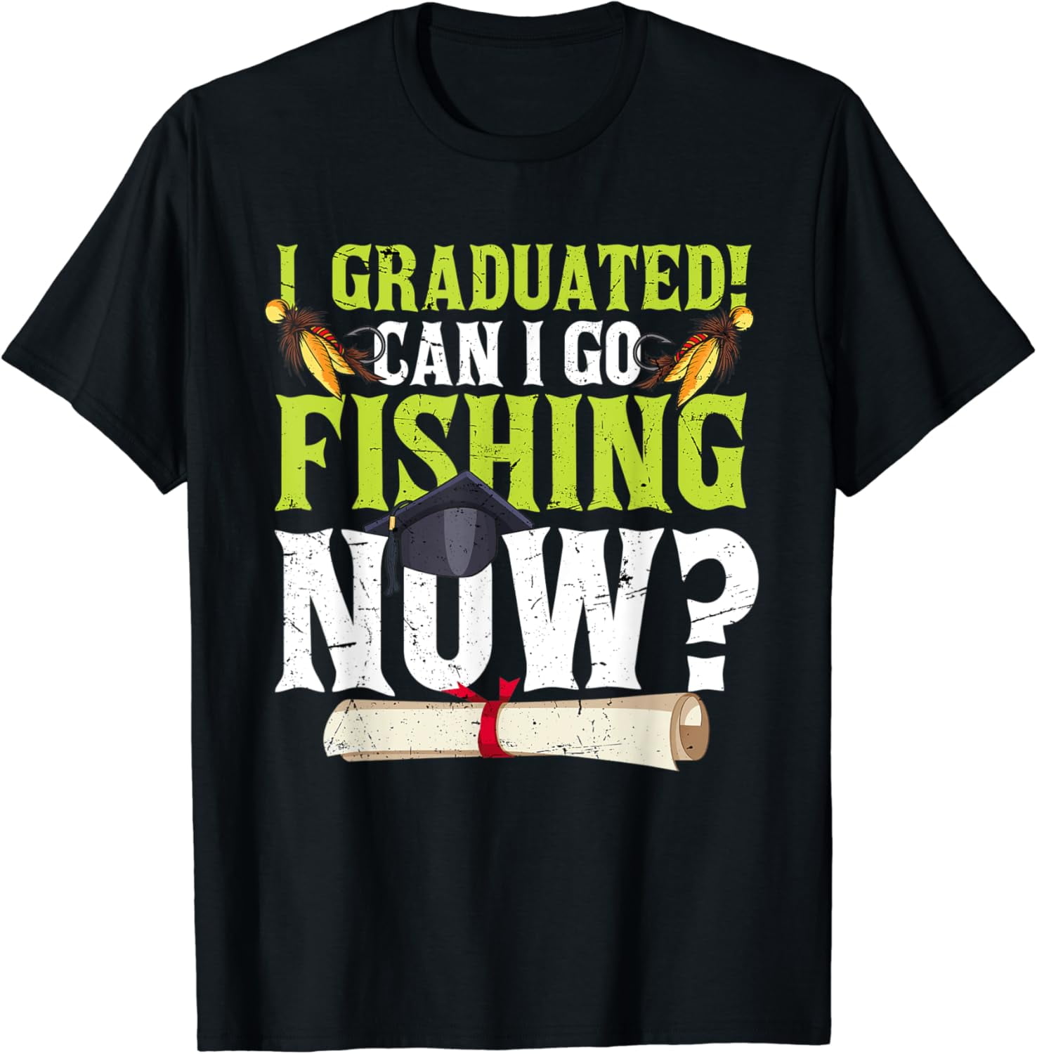 Tiny Nest Fishing Graduation CG - Walmart.com