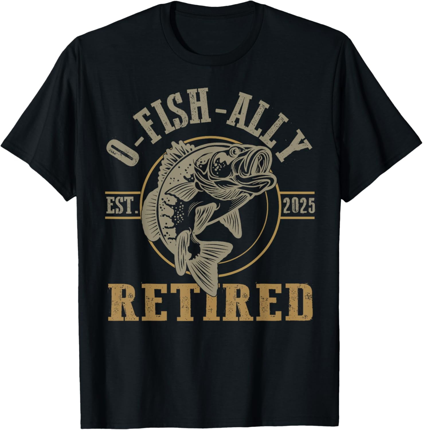 Tiny Nest Funny Fishing Retired 2025 Fisherman Retirement - Walmart.com