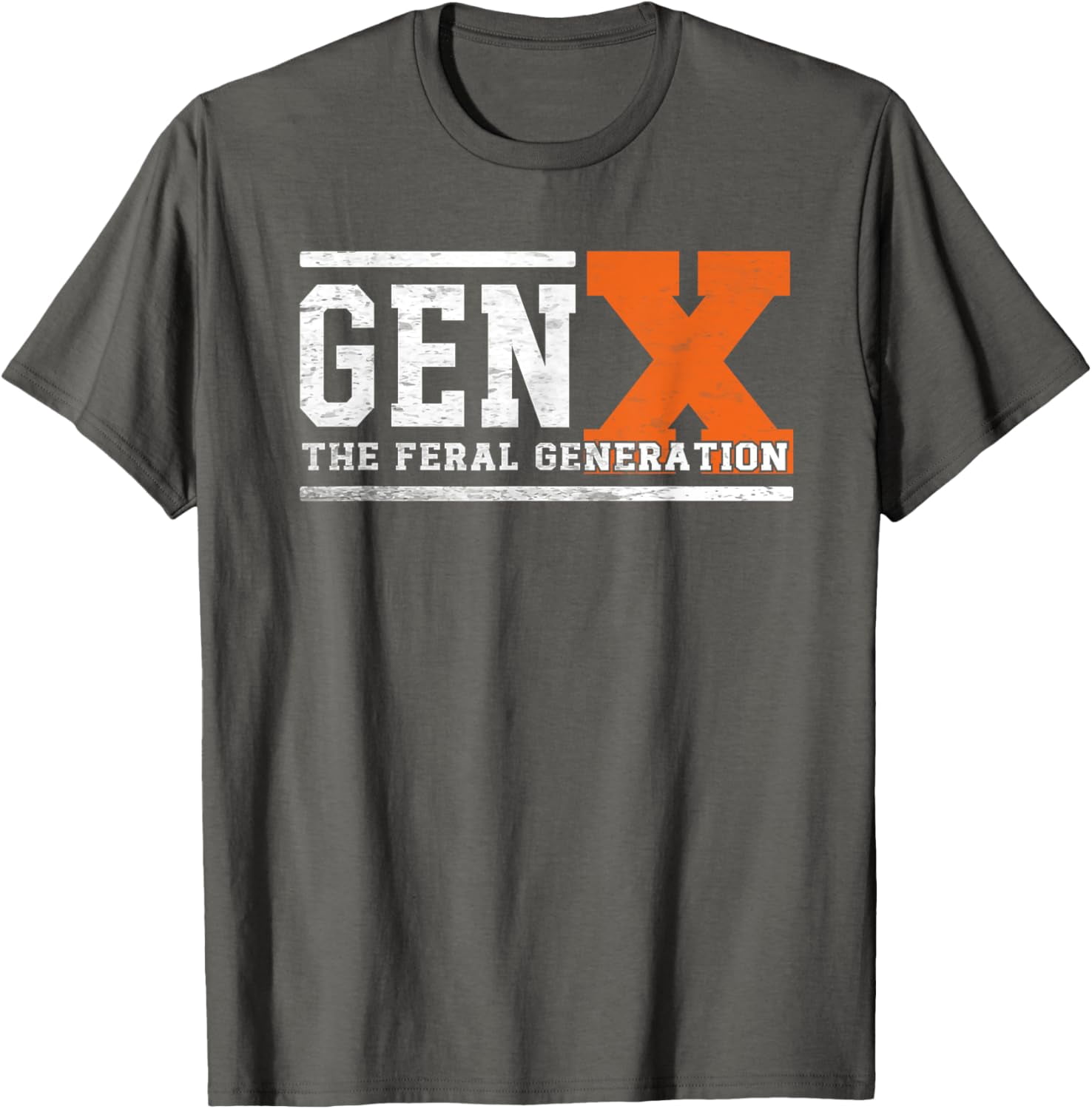 Tiny Nest Funny Gen X The Feral Generation Saying Tee - Walmart.com