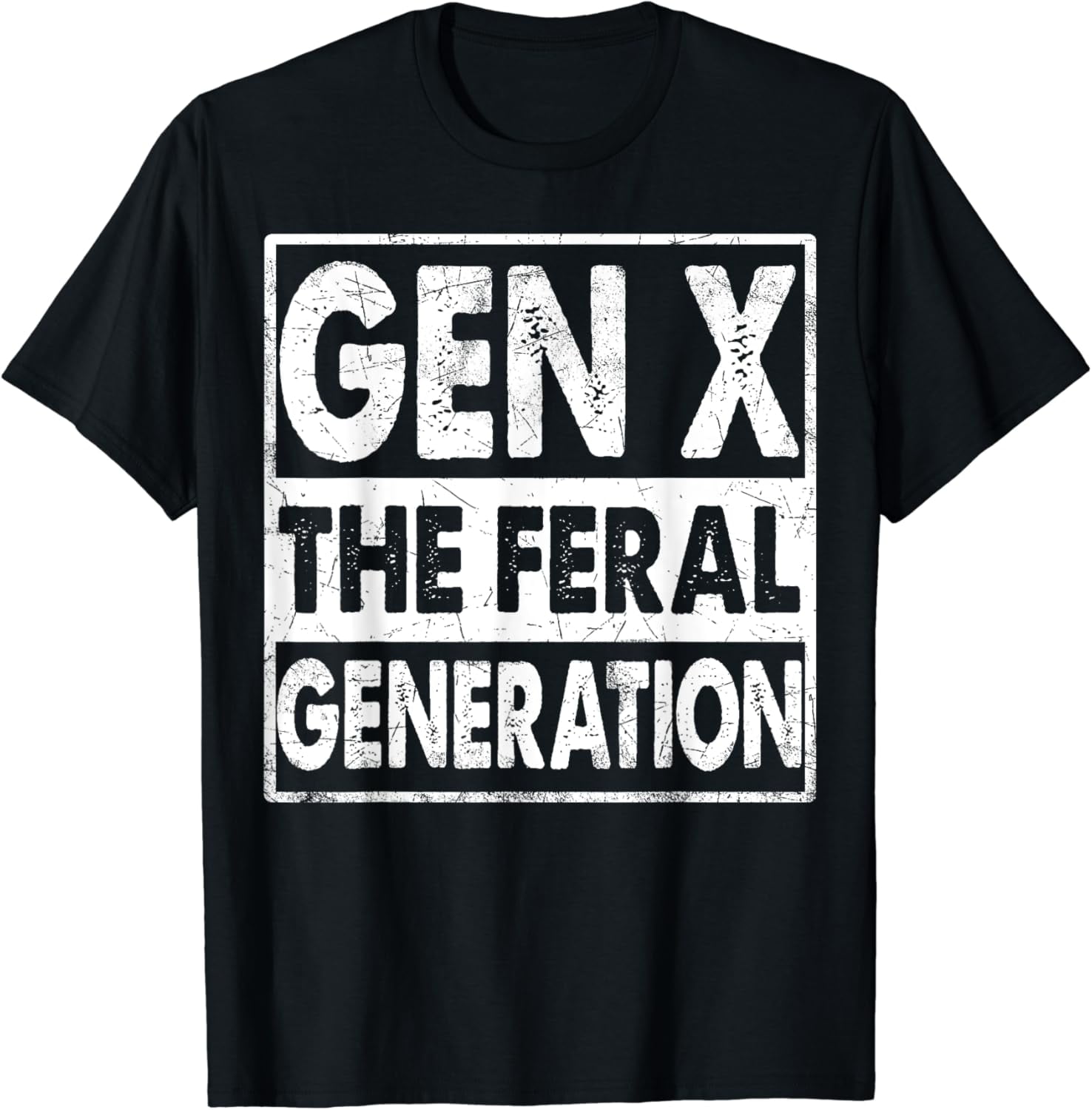 Tiny Nest Funny Gen X The Feral Generation vintage - Walmart.com