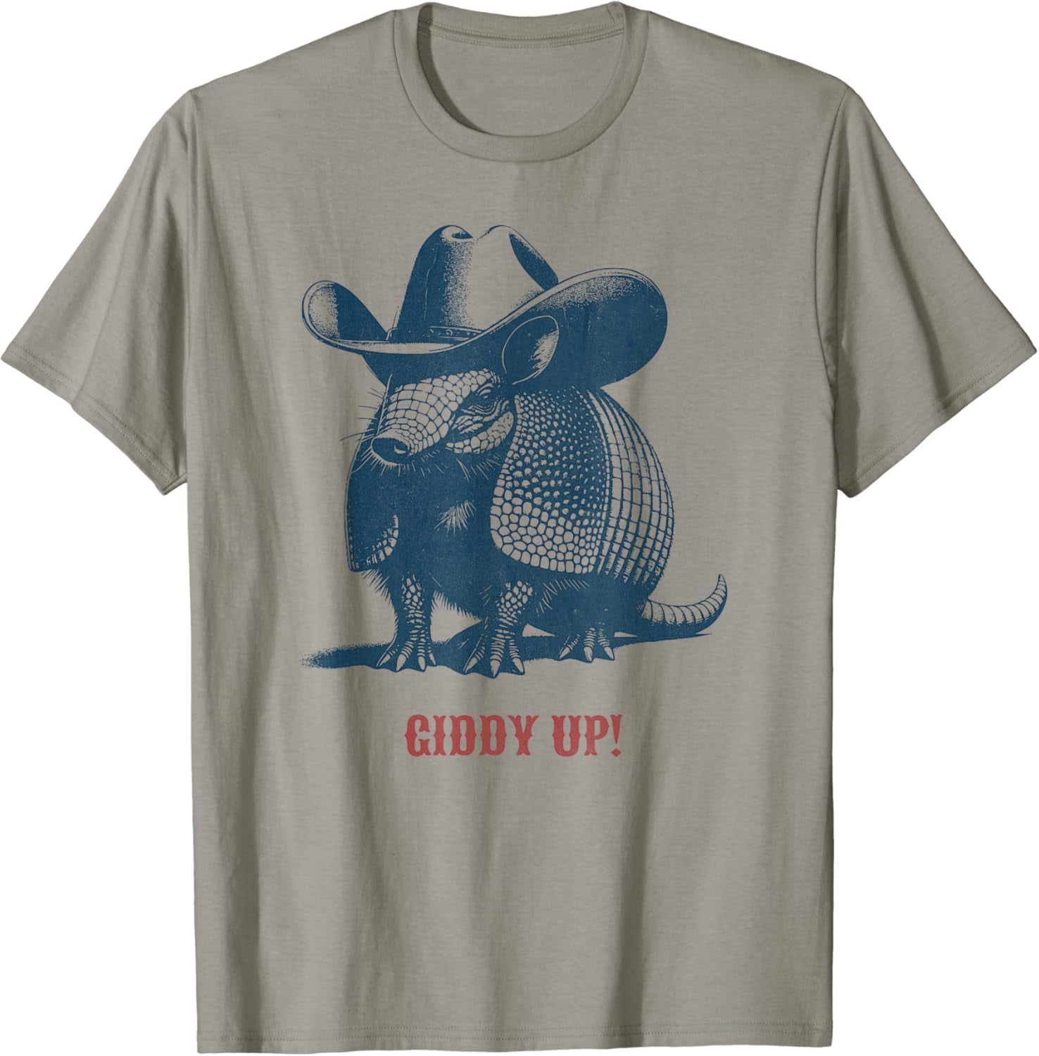 Tiny Nest Funny Giddy Up - Western Rodeo Wrangler Armadillo - Walmart.com