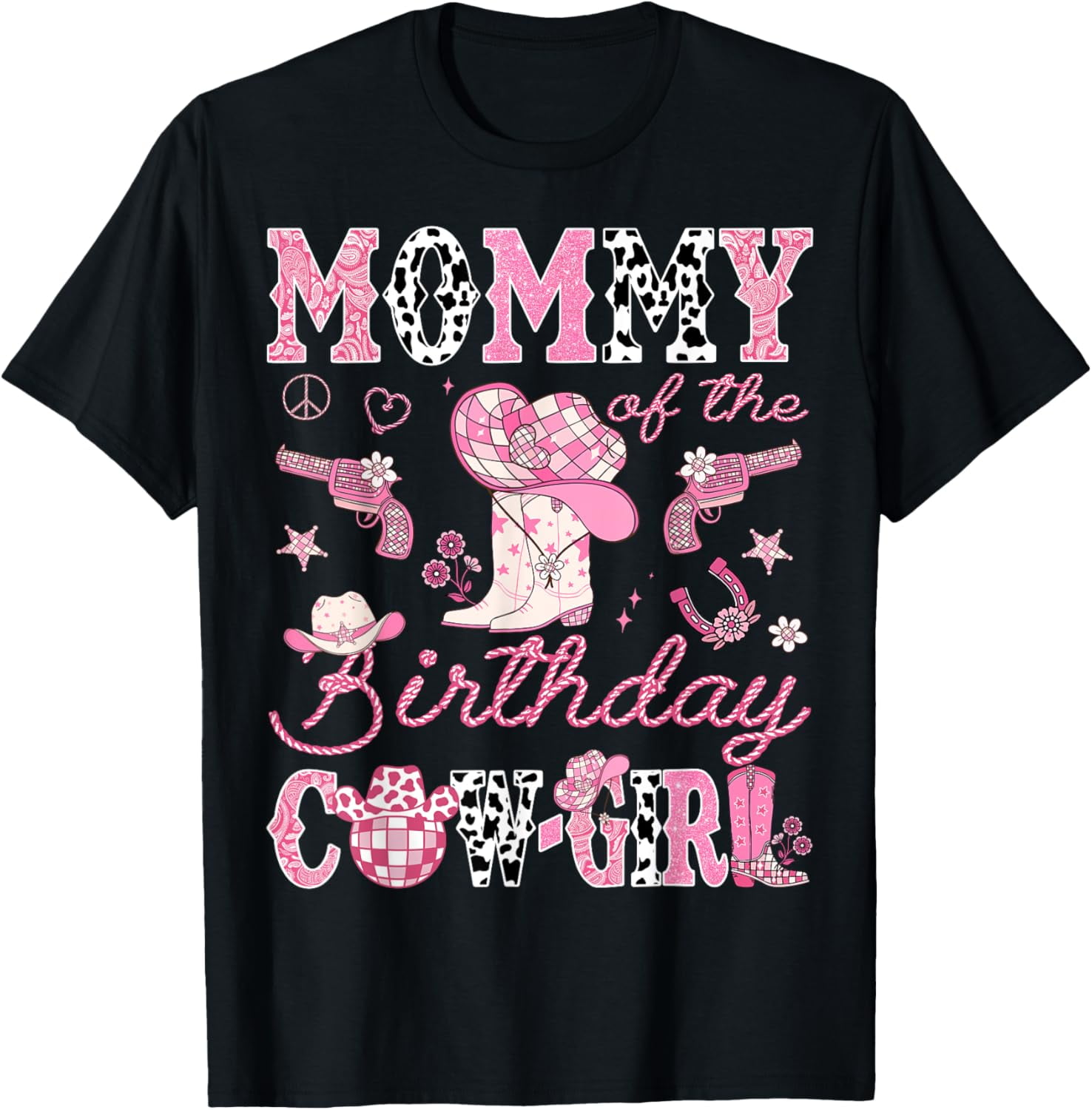 Tiny Nest Funny Pink Western CowGirl Birthday Girl - Walmart.com