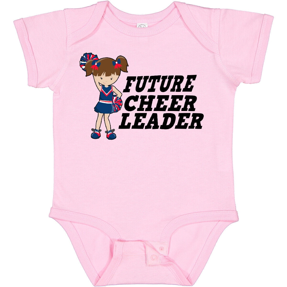 Tiny Nest Future Cheerleader Baby Bodysuit Sports Cheerleading Cheer ...