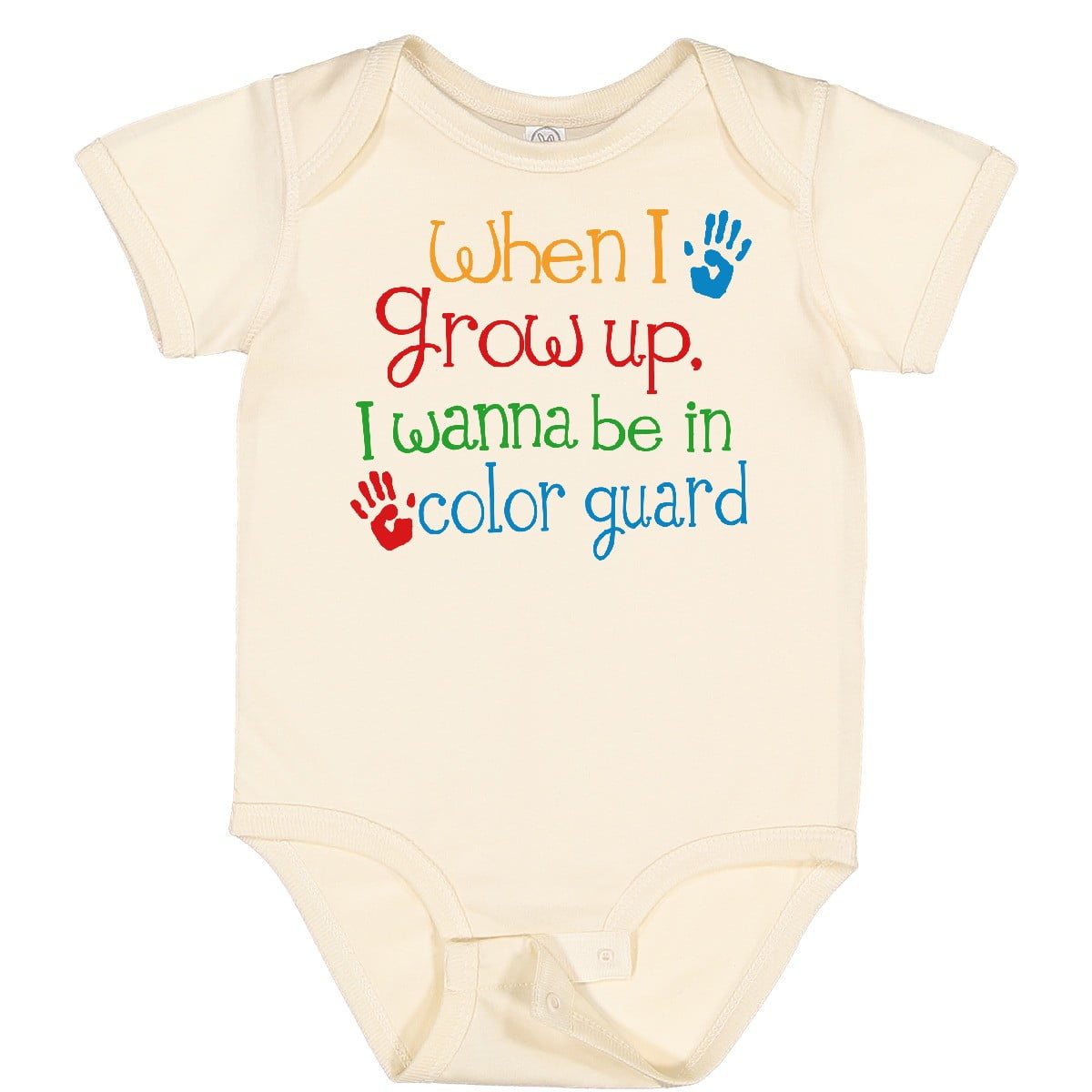 Tiny Nest Future Color Guard Member Baby Bodysuit Band Childs One-Piece ...